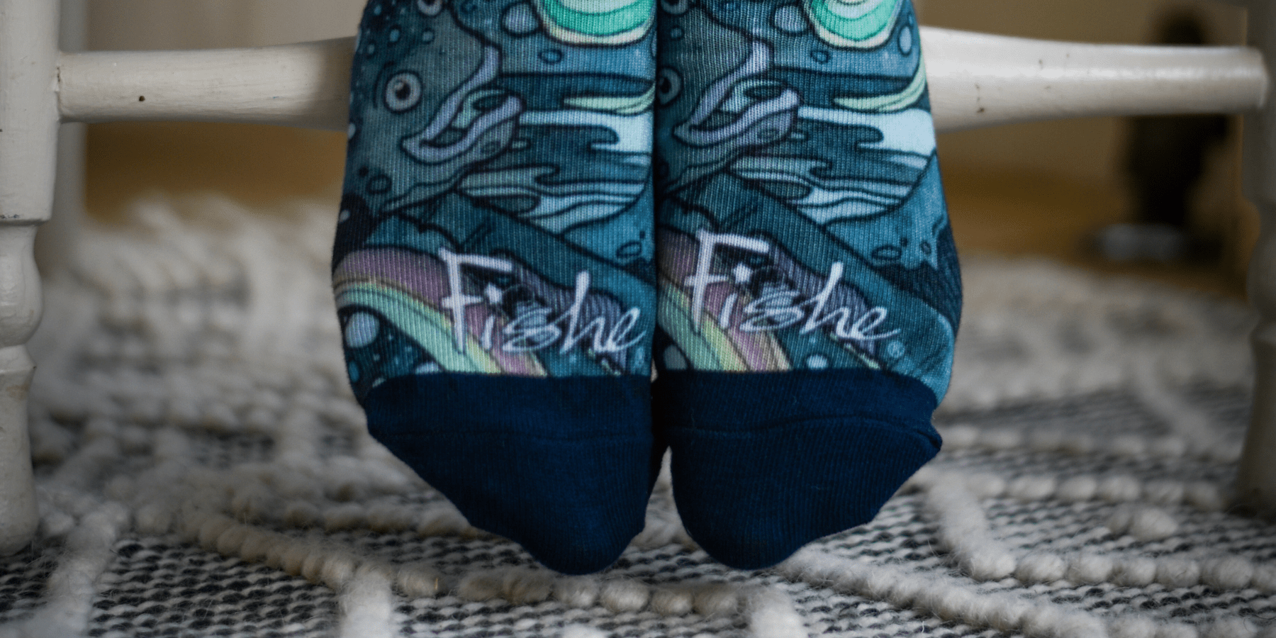 Durable & Fun Fish Socks - Women’s Crew Socks | Fishe Wear