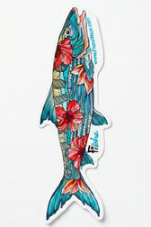 Beauty and the Bonefish Sticker – Art-Inspired Vinyl Decal | FisheWear