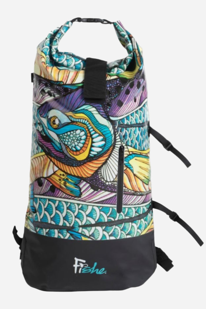 Kaleido King Backpack Dry Bag – Rugged, Bold & Waterproof | Fishewear